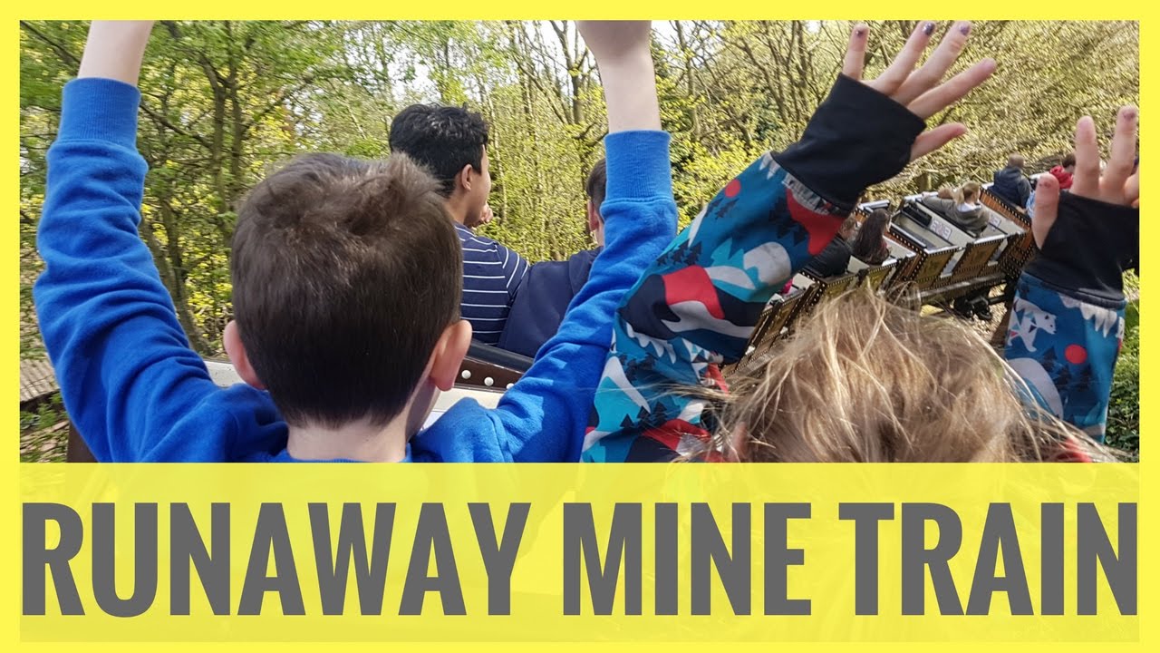 RIDE THE RUNAWAY MINE TRAIN AT ALTON TOWERS | POV | VEDA DAY 24 - YouTube