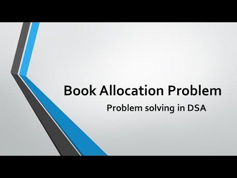 Book Allocation Problem gfg hard level problem #geeksforgeeks #dsa #leetcode #problemsolving ...