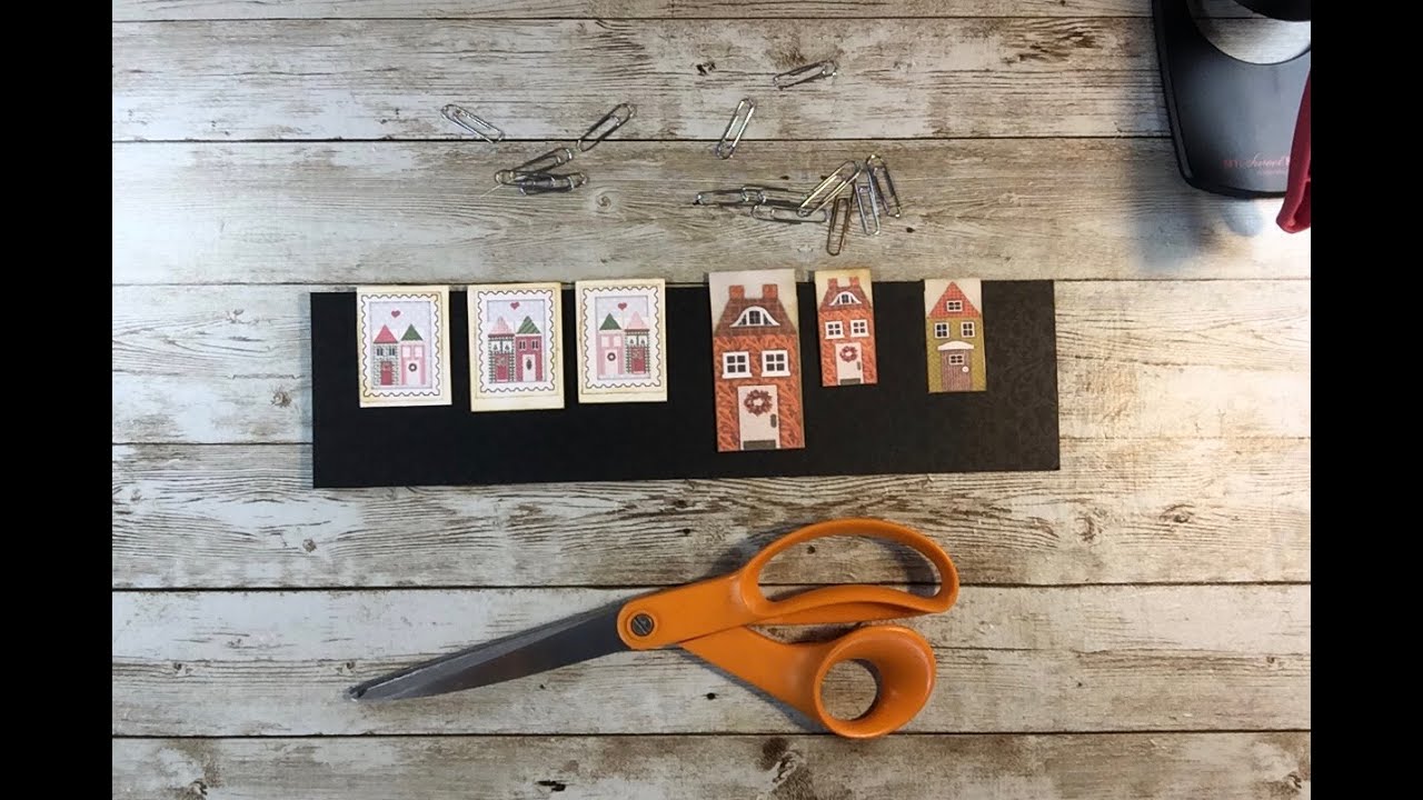 Little Houses Hidden Paperclip Variations - Fall and Christmas - YouTube