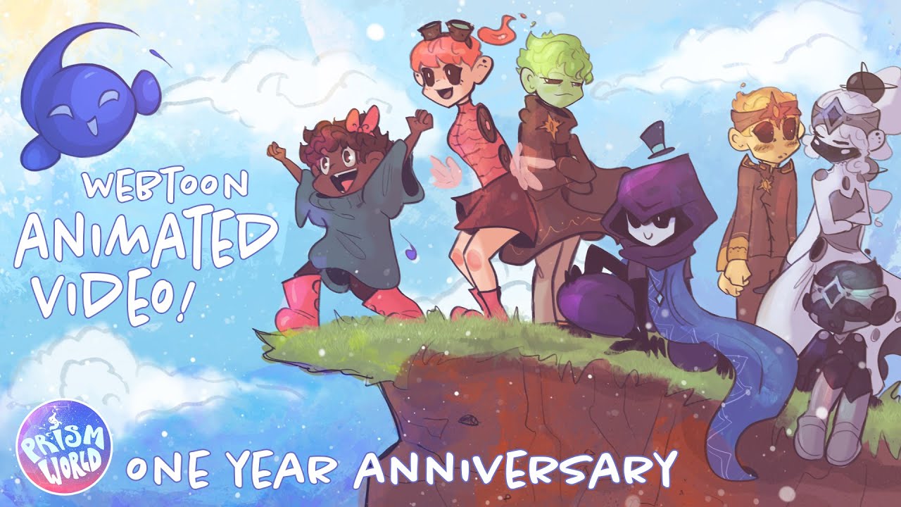 One Year on Webtoon! Prism World Anniversary Animation - YouTube