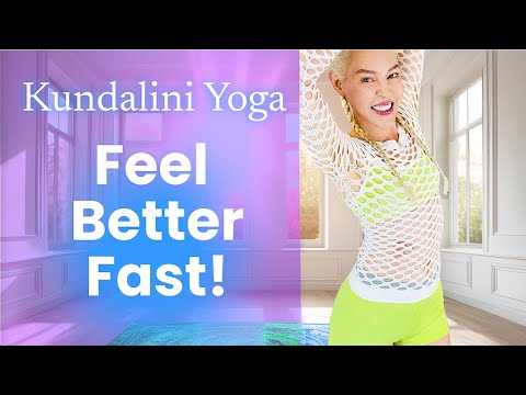 Kundalini Yoga FEEL BETTER FAST- Energy, Health, Happiness Reset -Top ...