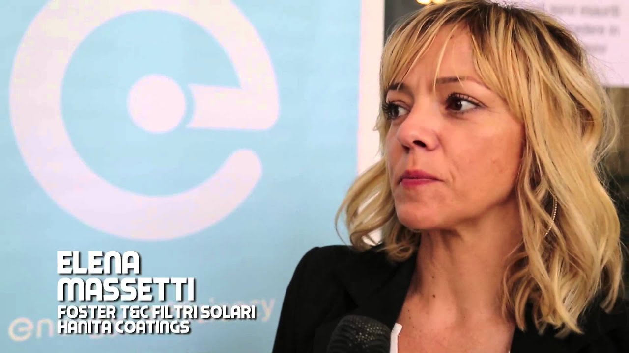 Intervista a Elena Massetti, Foster T&C Filtri solari Hanita Coatings ...