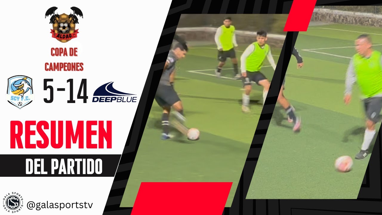 Deep Blue le dió vuelta total y se llevó un partido lleno de goles ...