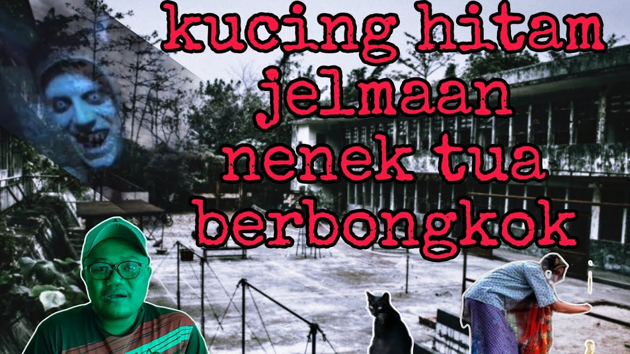 KISAH SERAM ASRAMA | Kucing Hitam Jelmaan Nenek Tua Berbongkok. - YouTube