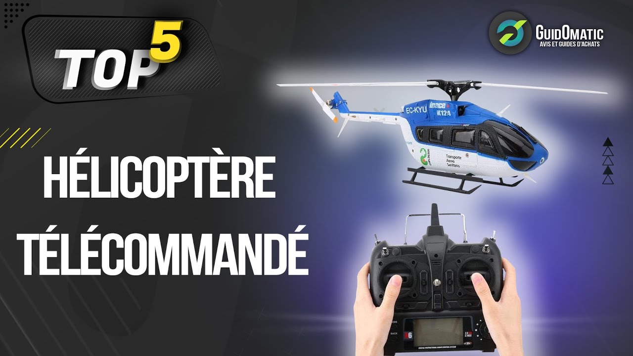 ⭐️ MEILLEUR HÉLICOPTÈRE TÉLÉCOMMANDÉ (2022) - Comparatif & Guide d ...