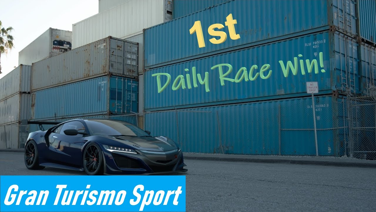 My 1st Daily Race Win! | Gran Turismo Sport | Sardegna Road Track - YouTube