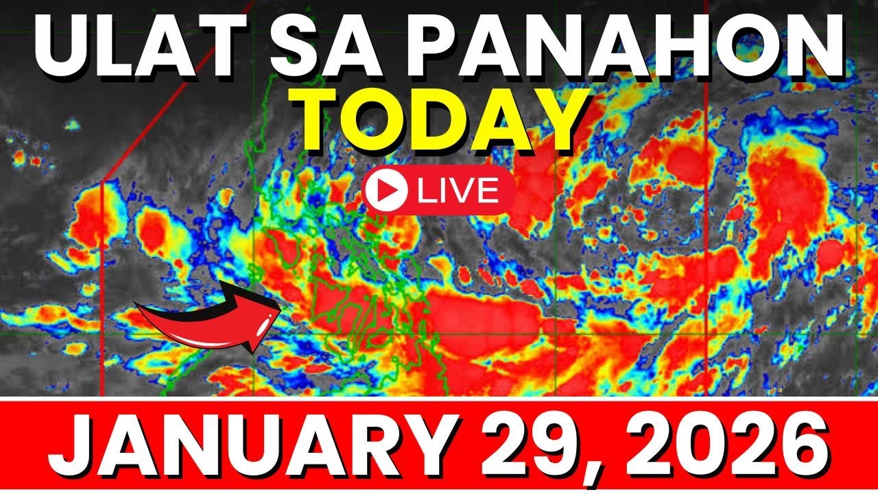 Ulat sa Panahon Today January 29, 2026 | Pagasa Weather Update Today ...