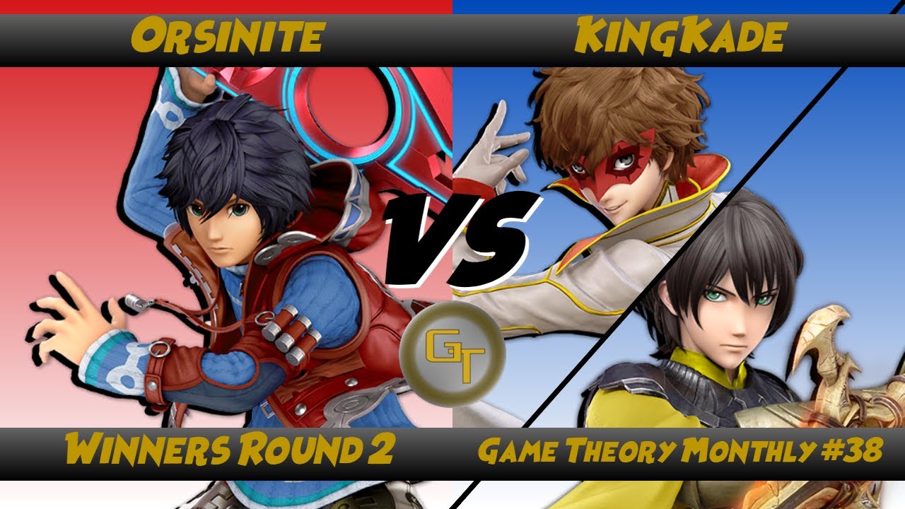 GTm38: WR2 - Orsinite (Shulk) Vs. KingKade (Joker, Byleth) - YouTube