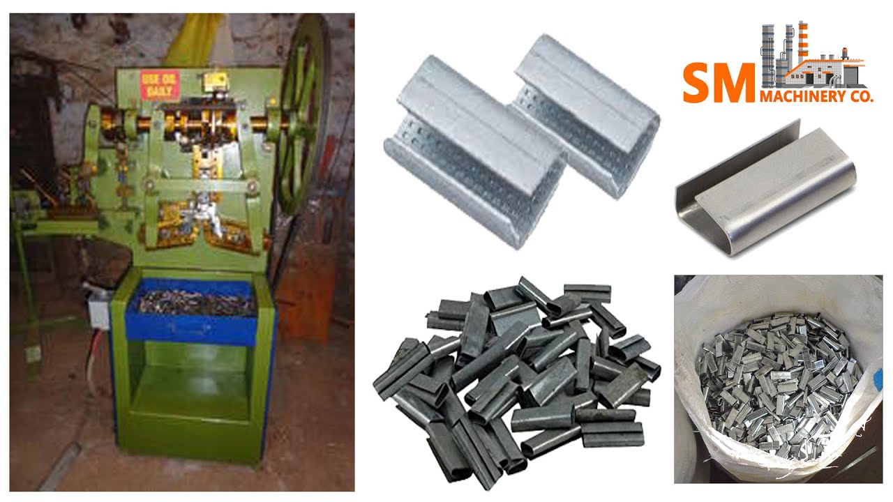 Fully Automatic Packing Clip Making Machine, Strapping Clip Making ...