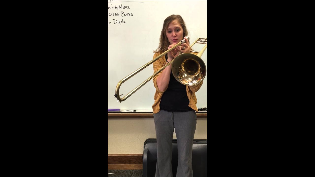 Major Duple for Trombone in Bb Do - YouTube