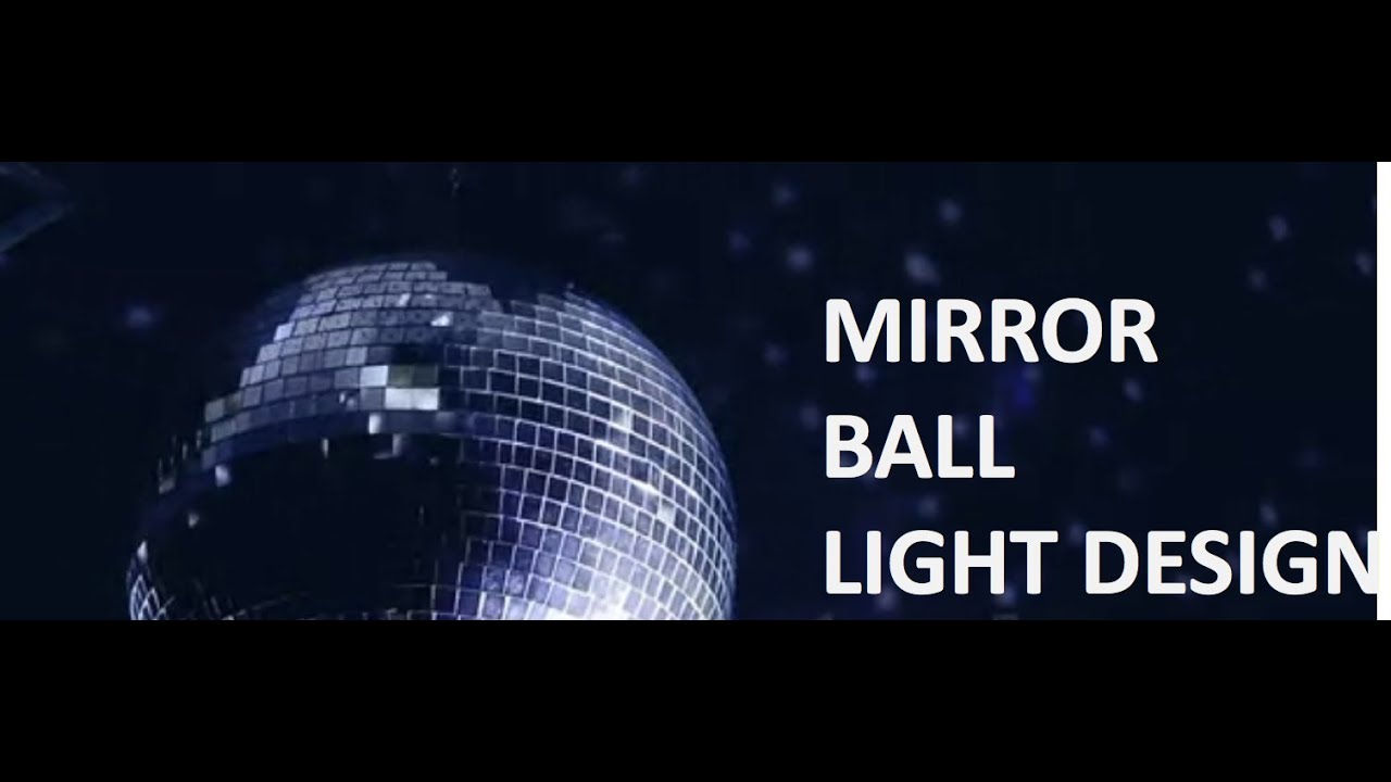 Mirror Ball Light Design - YouTube