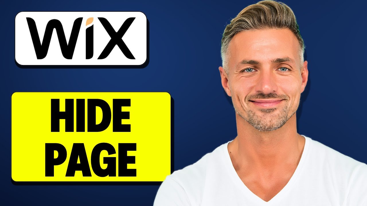 How To Hide a Page on Wix - 2025 - YouTube
