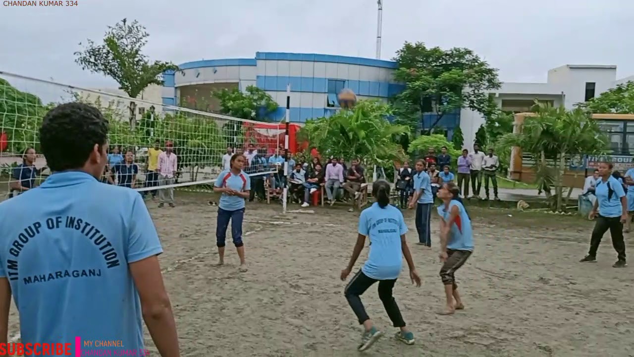 Volleyball game of girls ¦ ITM MAHARAJGANJ V/S BIT GIDA ¦ ZONAL FEST ...