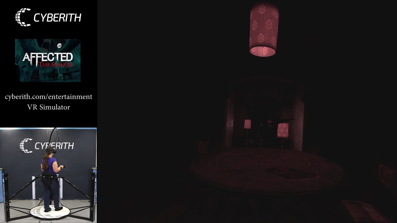 Cyberith Virtualizer Elite with Affected VR Horror Game - YouTube