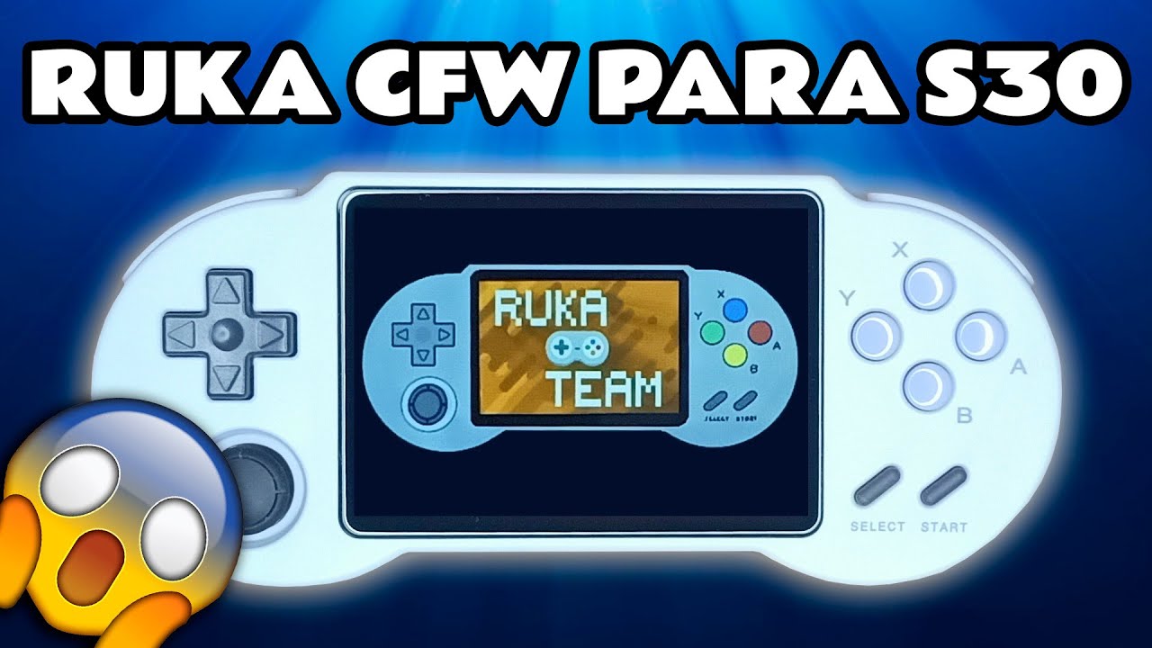 RUKA CFW PARA POCKETGO S30 | Tutorial y mini review - YouTube