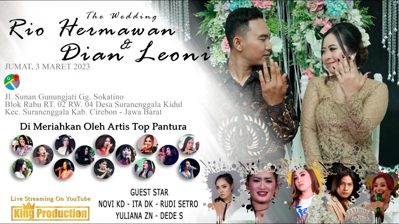 Live Banyu Entertainment The Wedding Rio Hermawan Dengan Dian Leoni ...