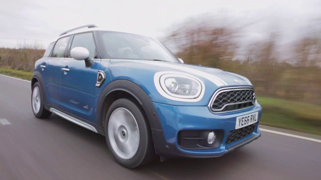 MINI Cooper S Countryman ALL4 in Island Blue Driving Video | AutoMotoTV ...