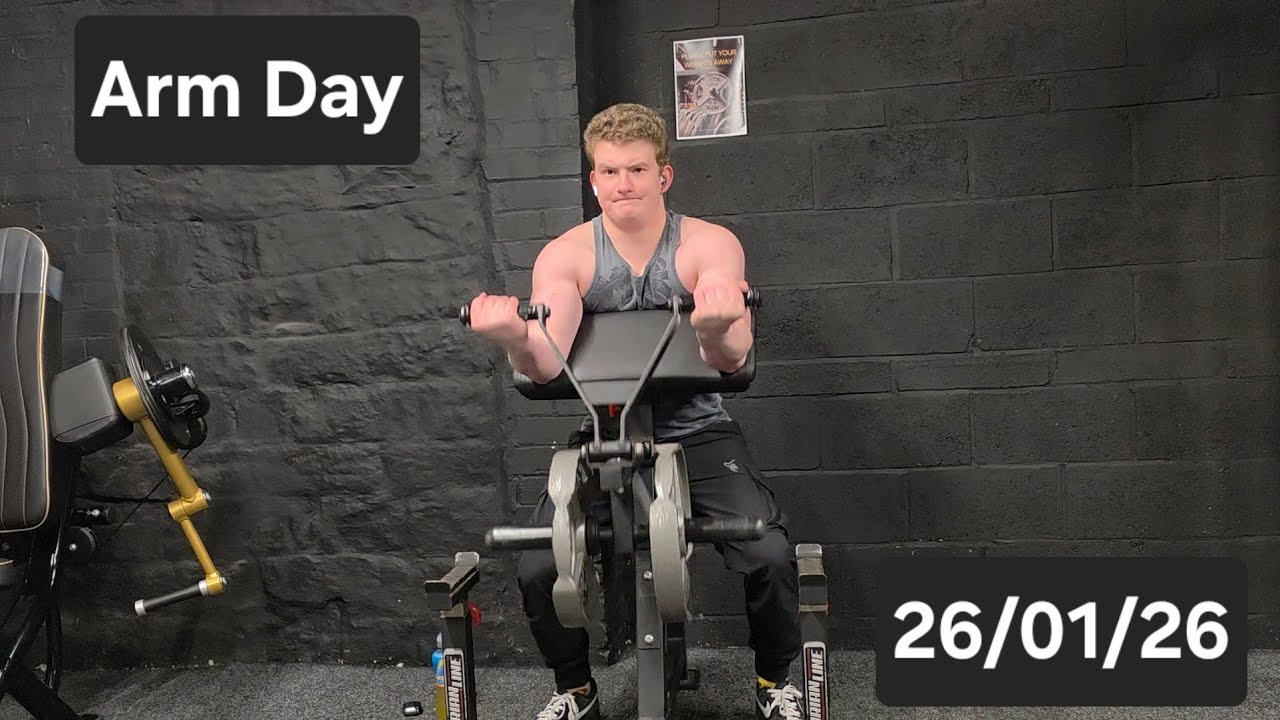 Arm Day - 26/01/26 - YouTube