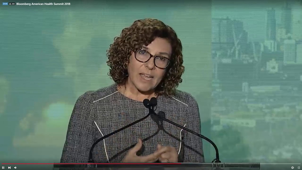 Dean Ana Diez Roux, MD, PhD, MPH, Speaks at Bloomberg American Health ...