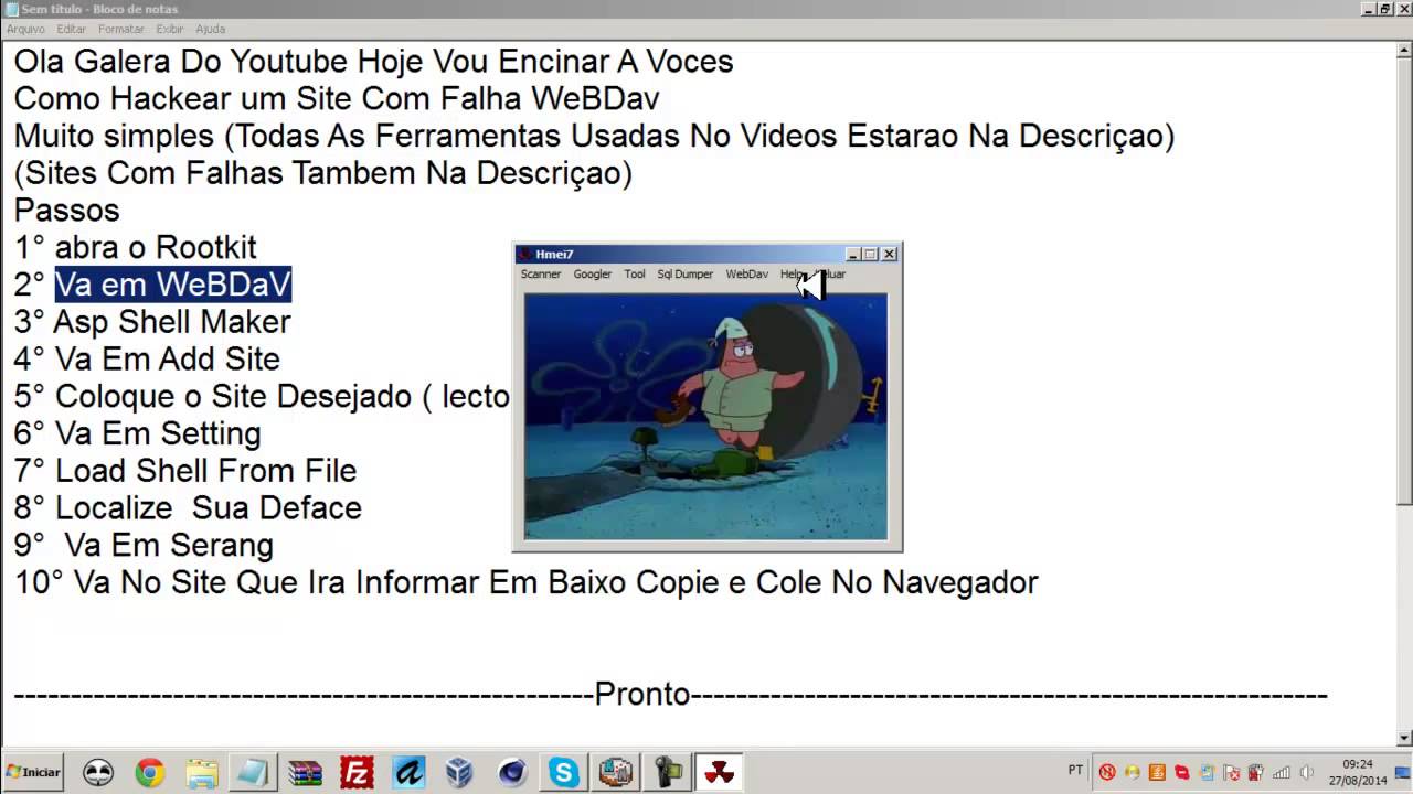 Como Fazer Uma Deface em Um Site (Falha WebDav ) - YouTube