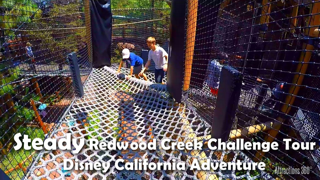 [HD] Full Steady Tour of Redwood Creek Challenge Trail 2016 - Disney ...