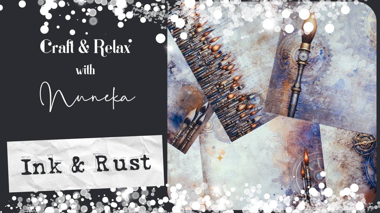 Craft & Relax - Ink & Rust - YouTube
