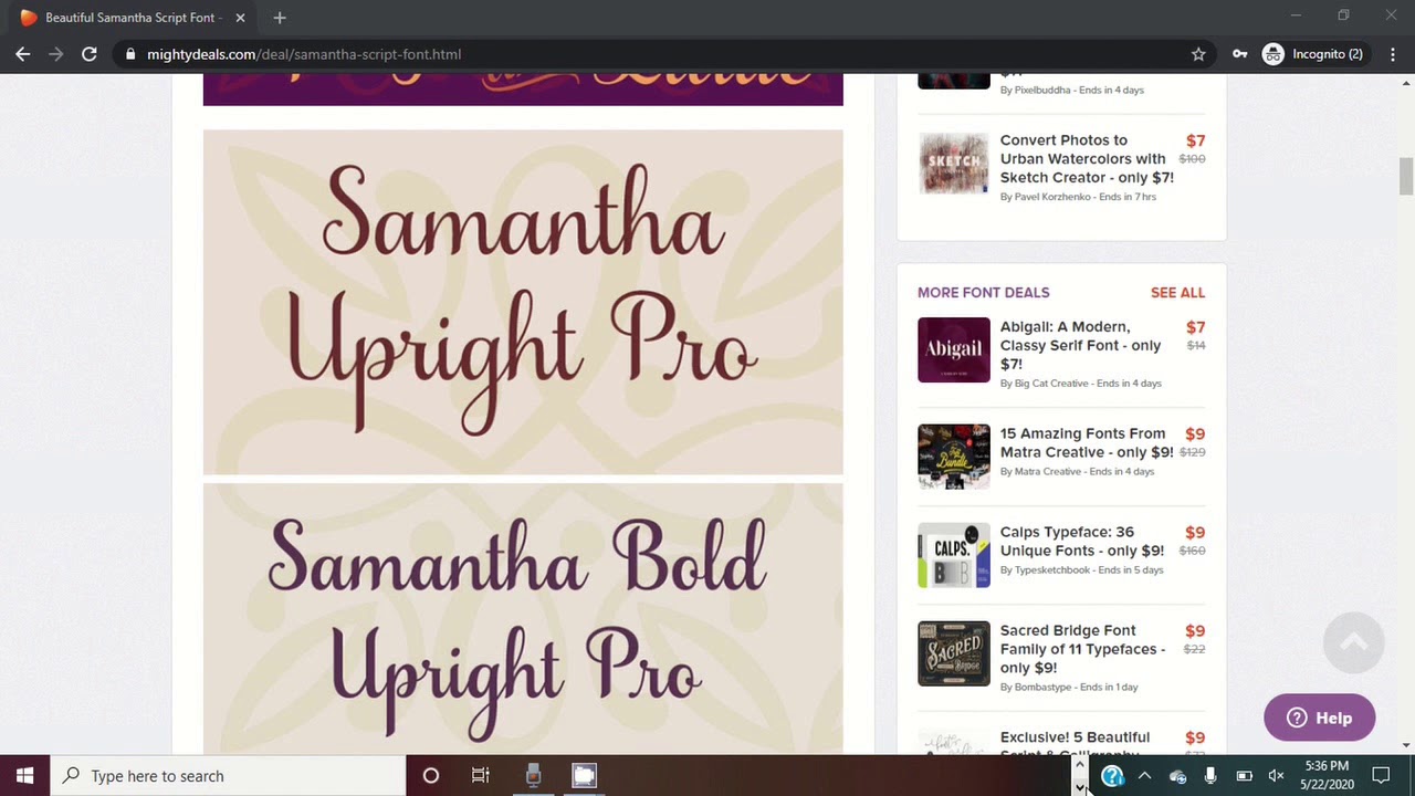 3 Top Mighty Deals Fonts for Graphic Design - YouTube
