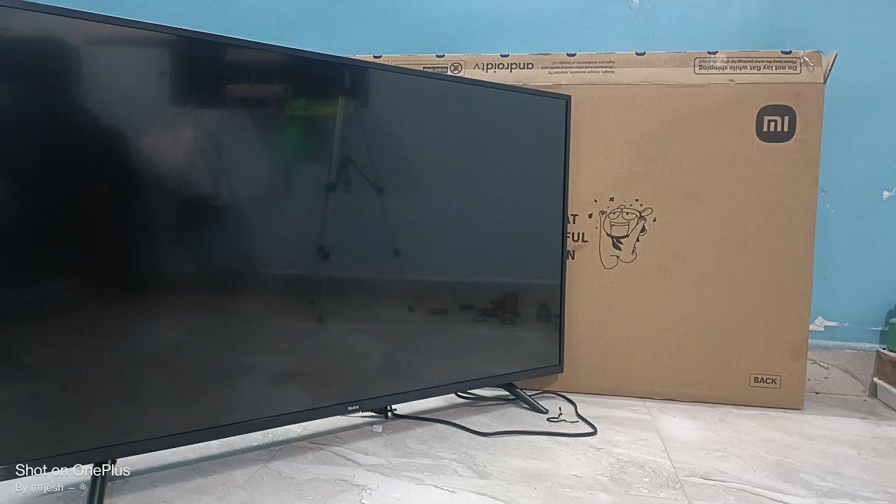 Mi 4k Ultra HD TV - Redmi tv -New Mi Unboxing #mi tv # mi 43inch tv ...