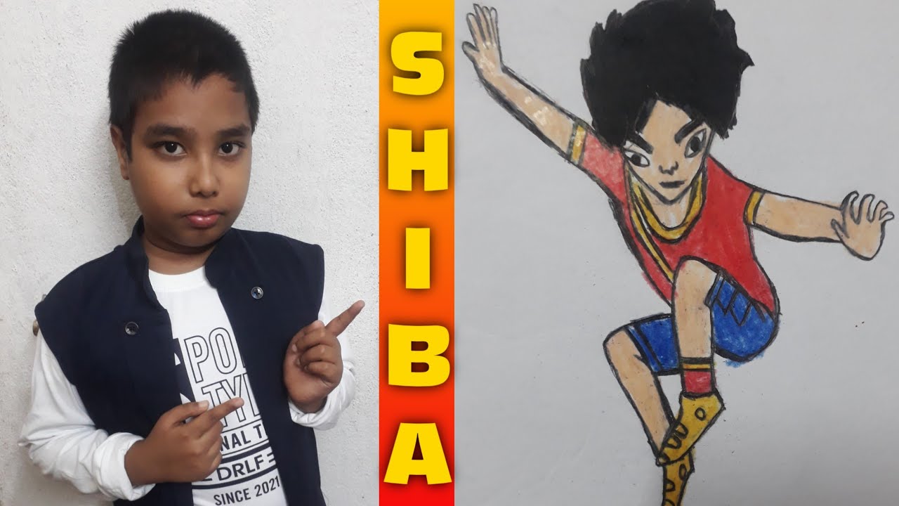 How To Draw Shiba Step By Step#Cartoon Shiva Drawing Easy#Shiba ...