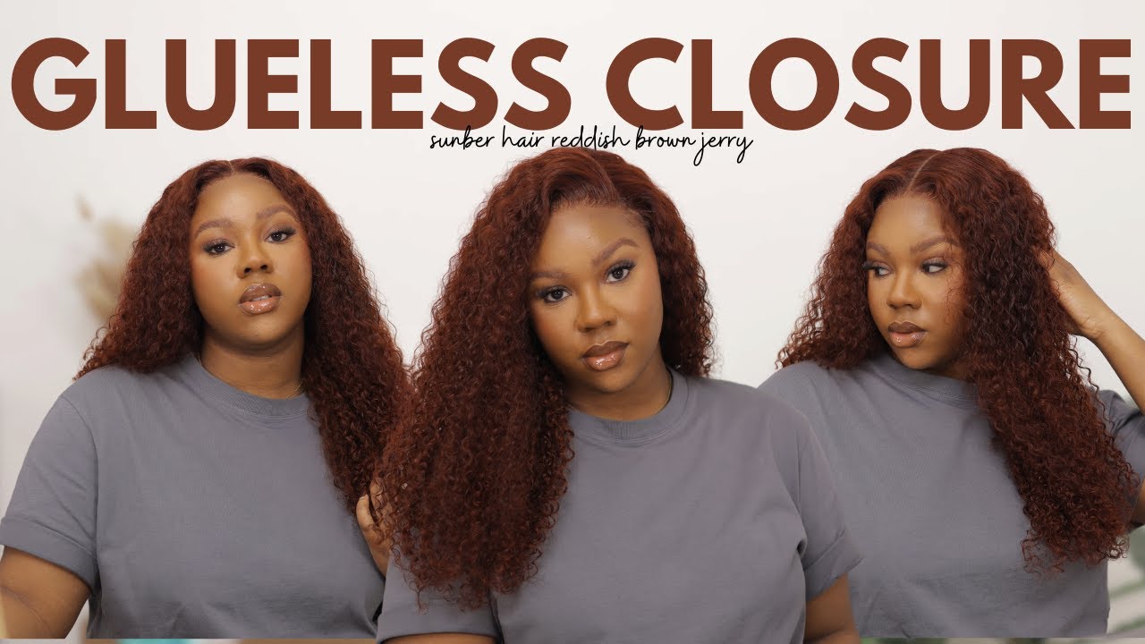 REDDISH BROWN| PERFECT Color, Full & Fluffy Wig!!| 100% GLUELESS PRE ...