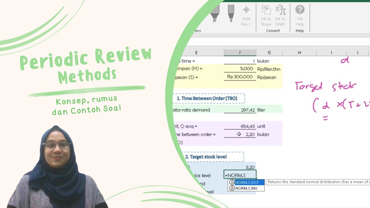 [Inventory | Persediaan] Period Order Quantity POQ, konsep contoh rumus ...
