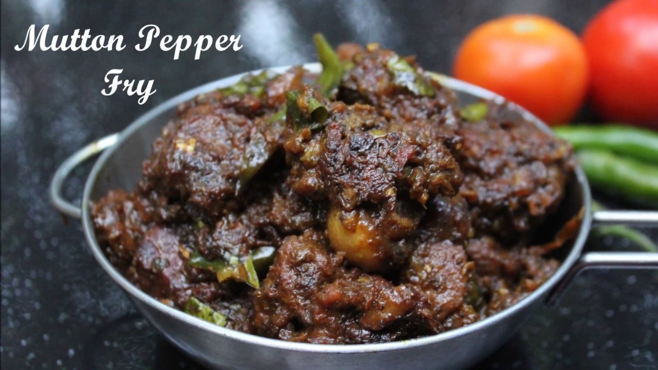 Mutton Pepper Fry - YouTube