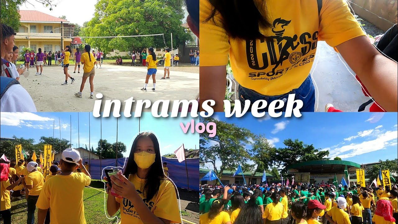 INTRAMS WEEK | cultural night, games, school vlog, friends & more!🎀 ...