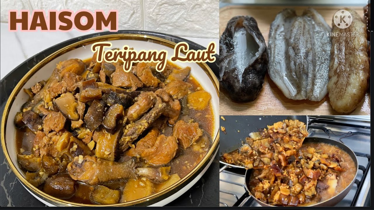 CARA MASAK HAISOM [TERIPANG/TIMUN LAUT] | MAKANAN KAYA GIZI & ENAKKK ...