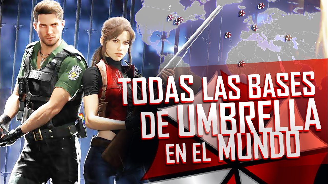 TODAS las bases de UMBRELLA CORPORATION alrededor del MUNDO | RESIDENT ...