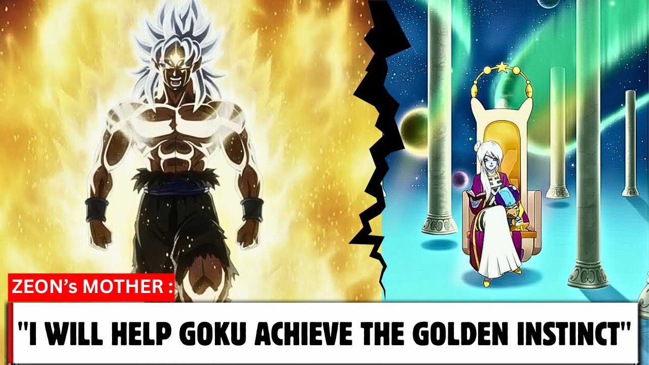 Goku Golden Instinct 3 Becomes Angel Thanks To Zeno's Powerful Mother ...