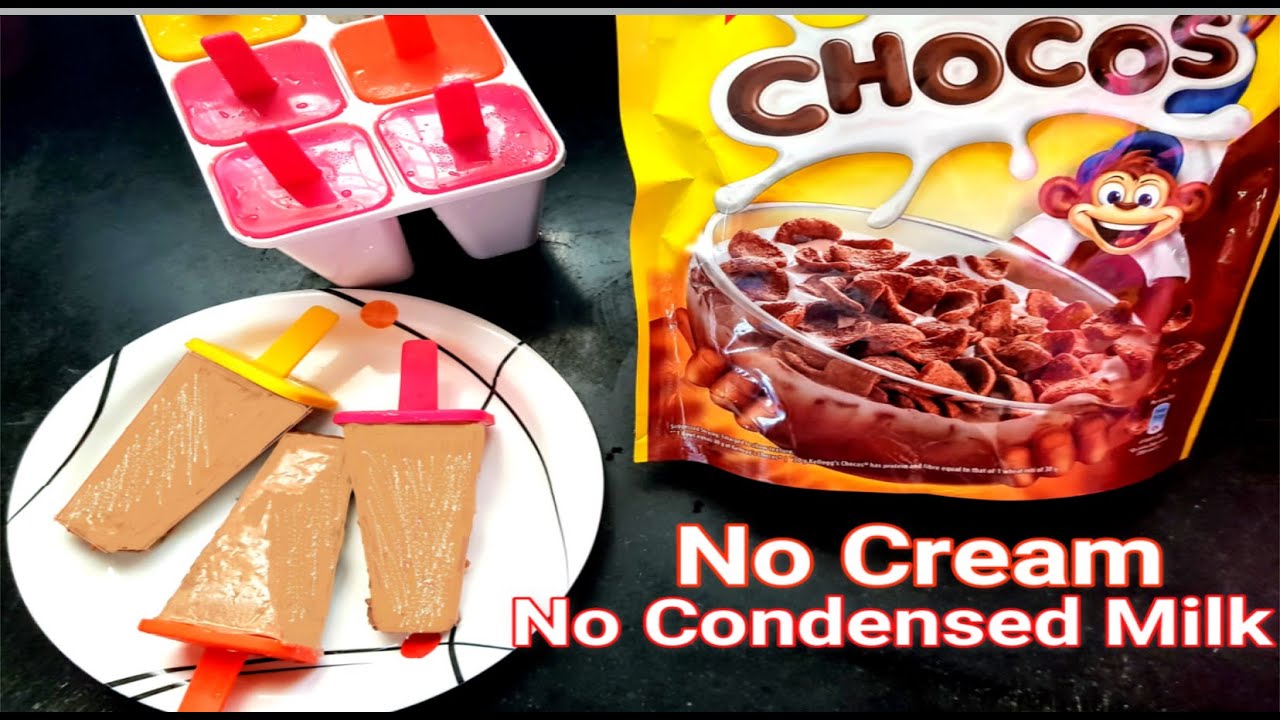 Kellogg's Chocos Ice Cream in Tamil | How to make Chocos Ice Cream ...