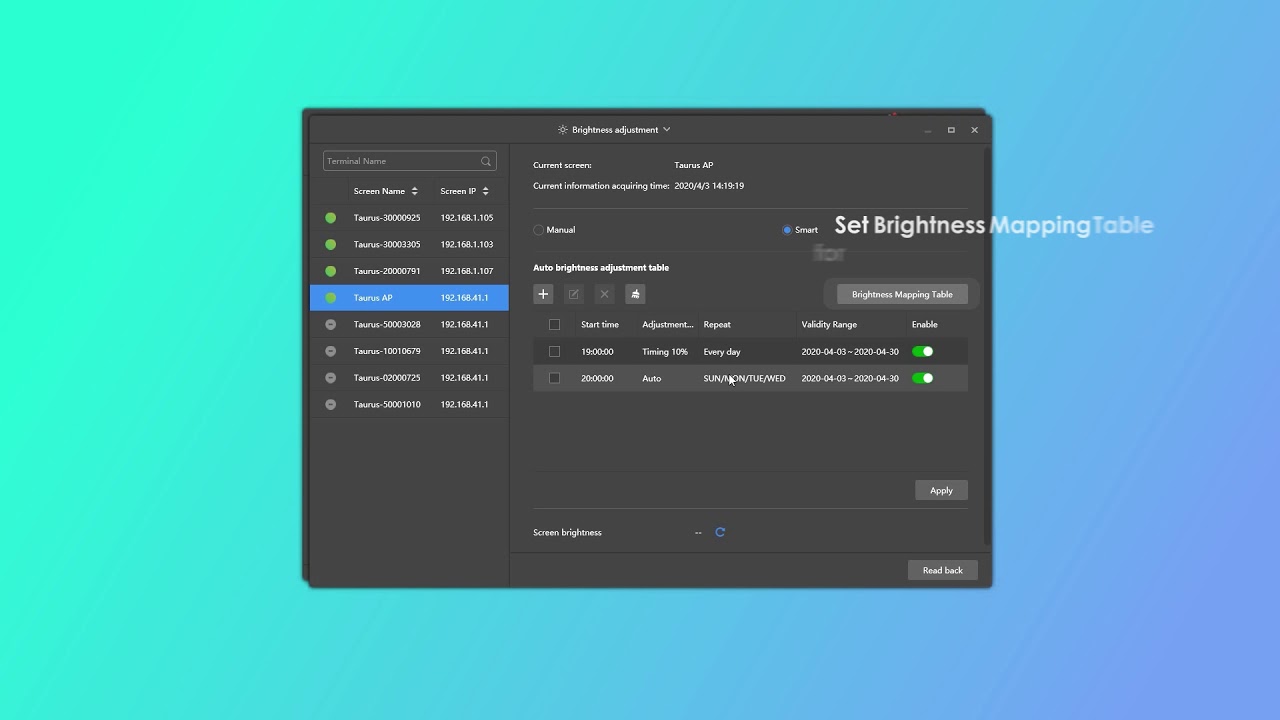 Novastar ViPlex Asynchronous Work Mode | 06 How to do Brightness Adjustment - YouTube