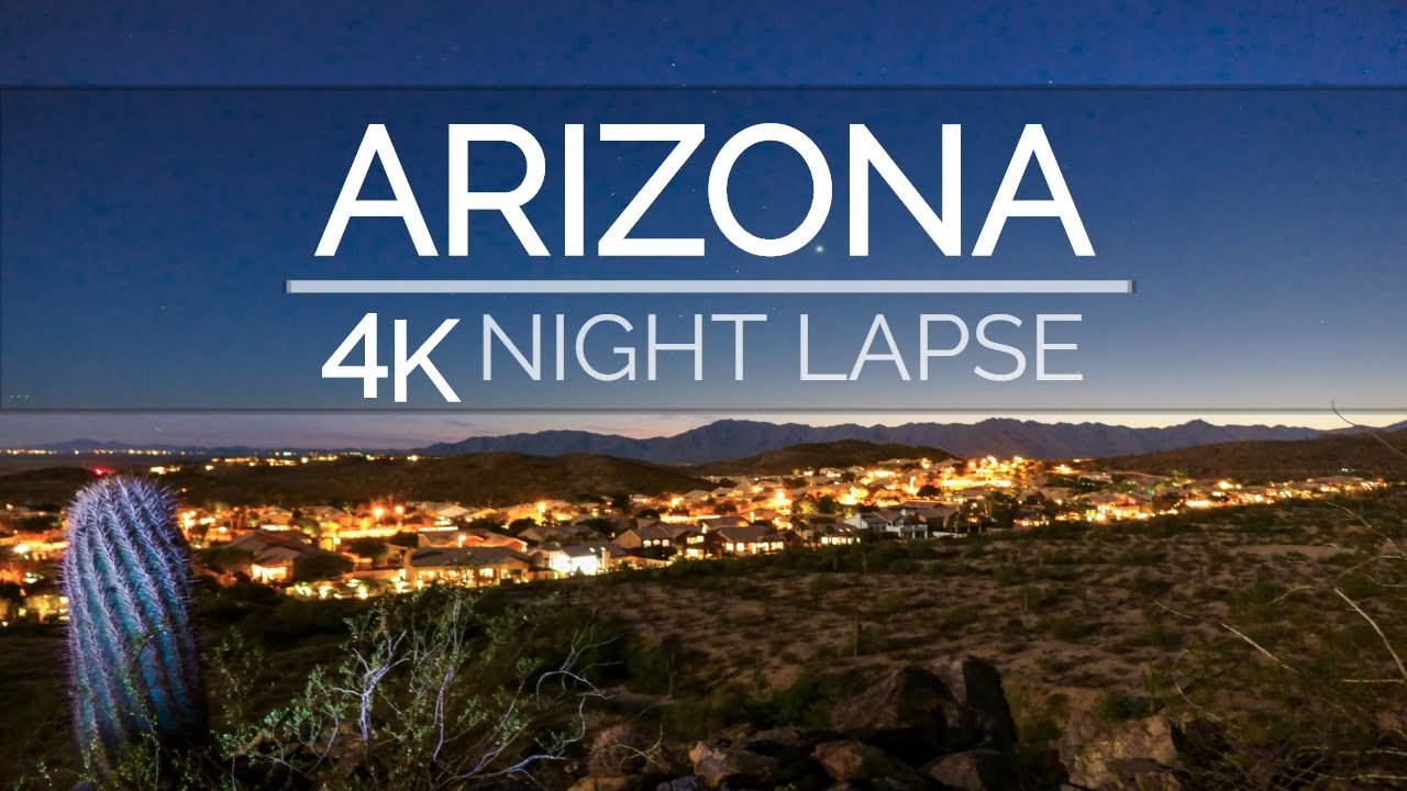 4K Night Lapse | Arizona Night Sky - Sony RX10 - YouTube