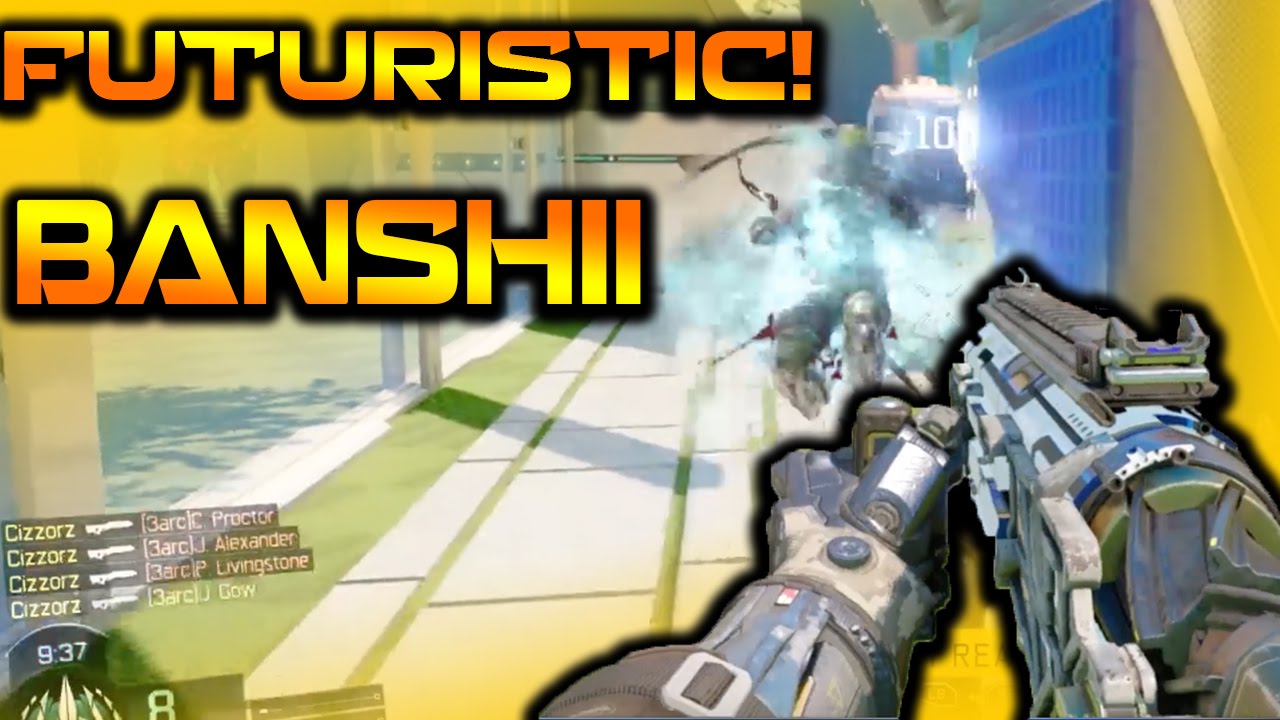OVERPOWERED NEW DLC FUTURISTIC GUN 'BANSHII' GAMEPLAY!!! BO3 New DLC ...