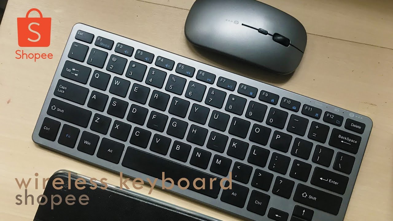 V2S Wireless Keyboard apple alternative - YouTube