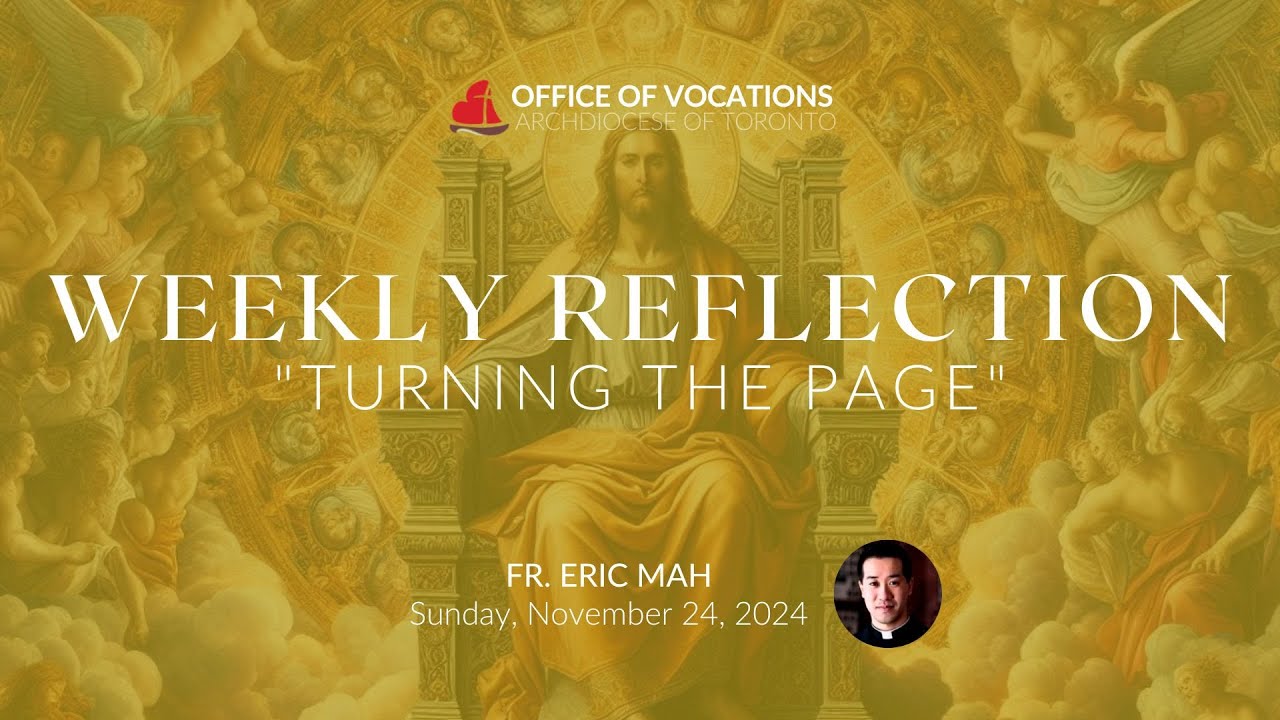 TURNING THE PAGE | Fr. Eric Mah - YouTube