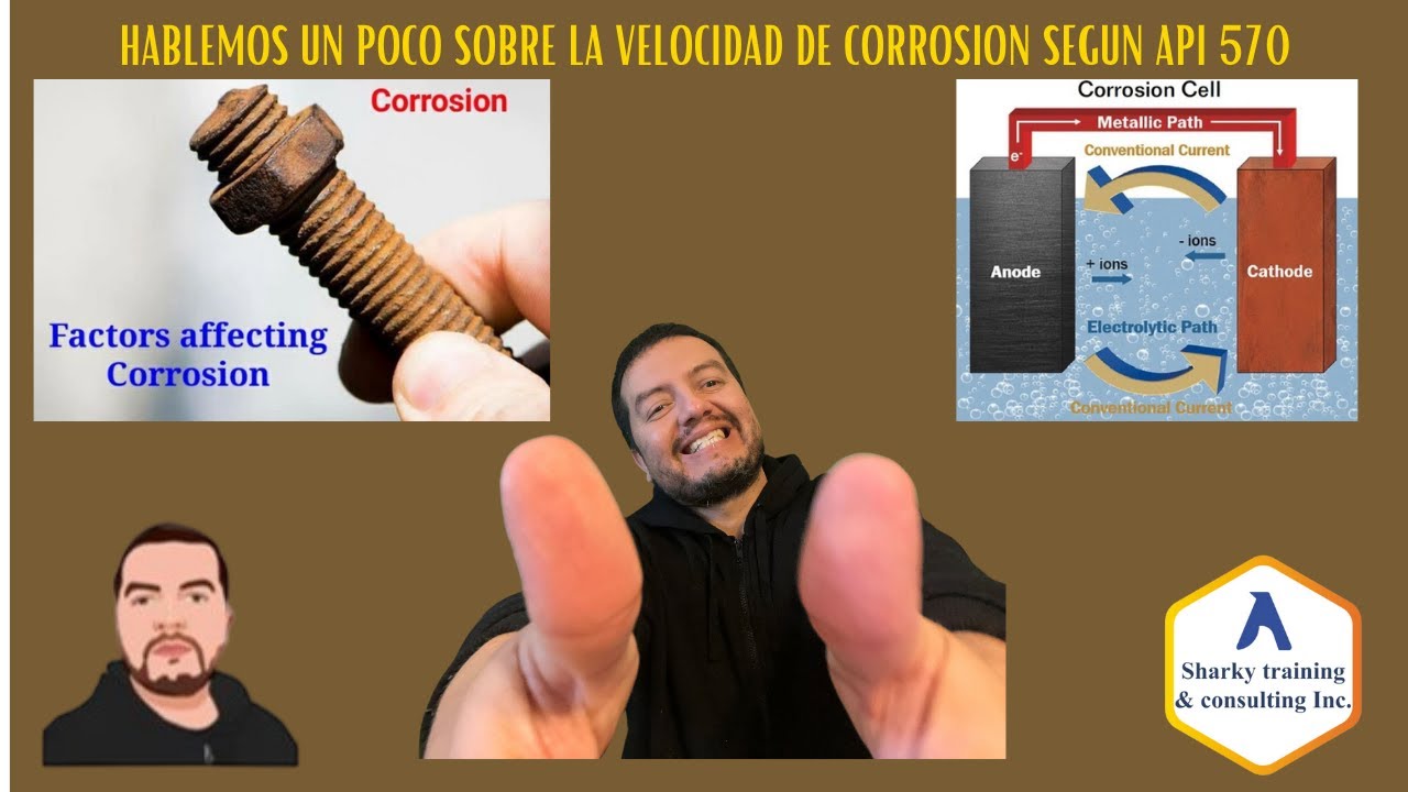 Hablemos un poco sobre la velocidad de corrosión según API 570 - YouTube