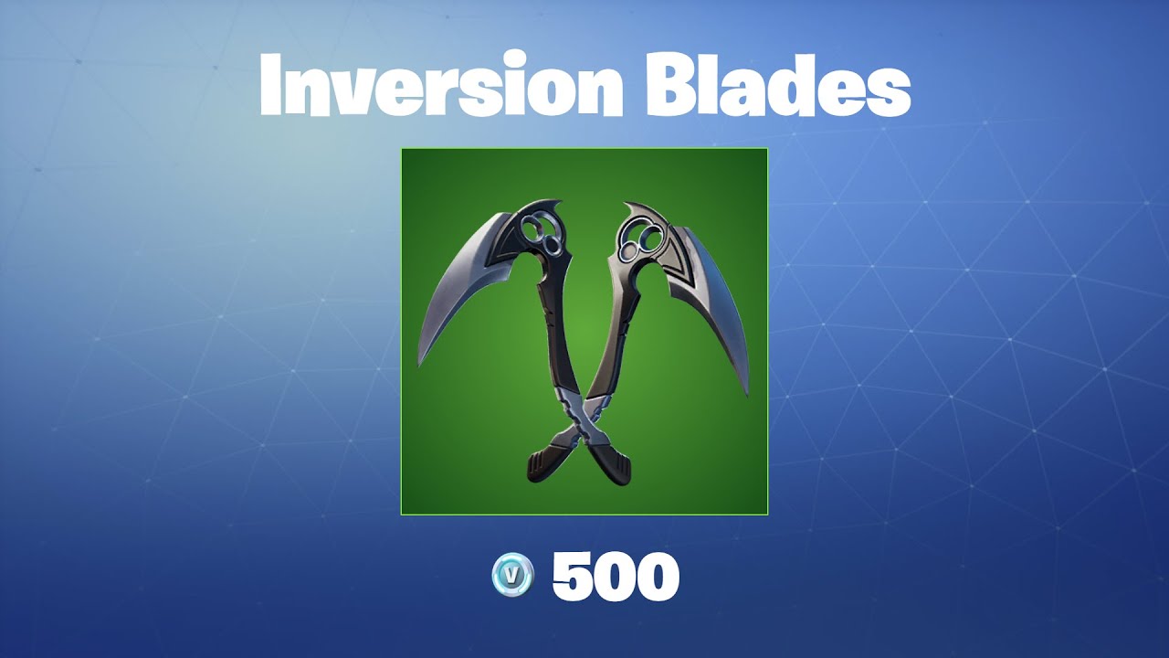 Inversion Blades | Fortnite Pickaxe - YouTube