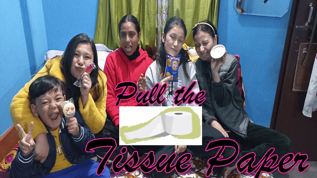 Pull the tissue paper Challenge and get Extreme Dares||Who's The Winner ...