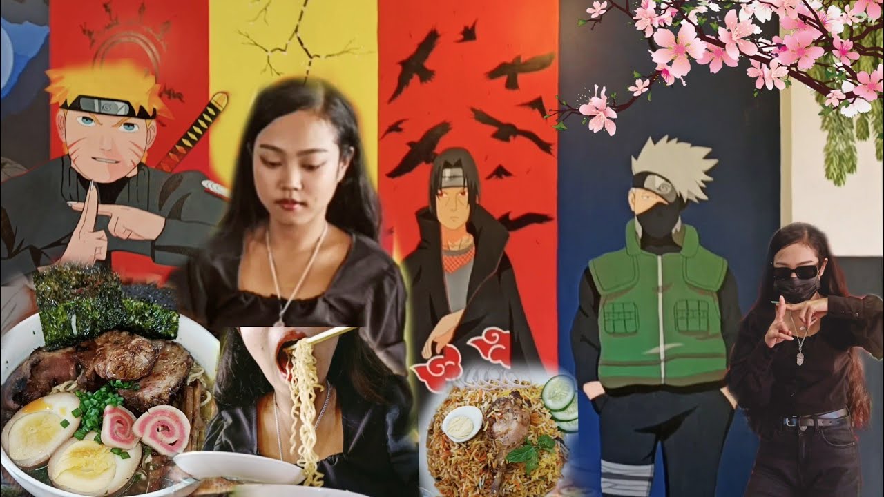 Visiting the Naruto theme restaurant🍥(Umami House) - YouTube