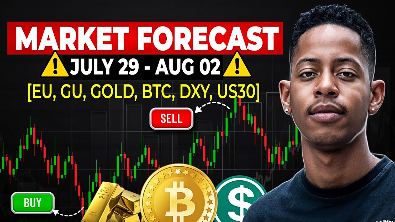 Lesiba Mothupi Market Forecast (July 29 - Aug 2) | EU, GU, GOLD, BTC ...
