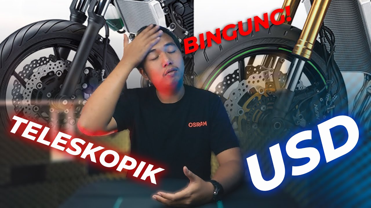 TENANG! Ini Bedanya shock Teleskopik dan Upside Down (USD) Motor - YouTube