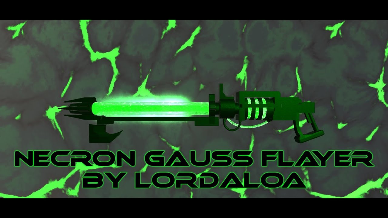 Necron Gauss Flayer - YouTube