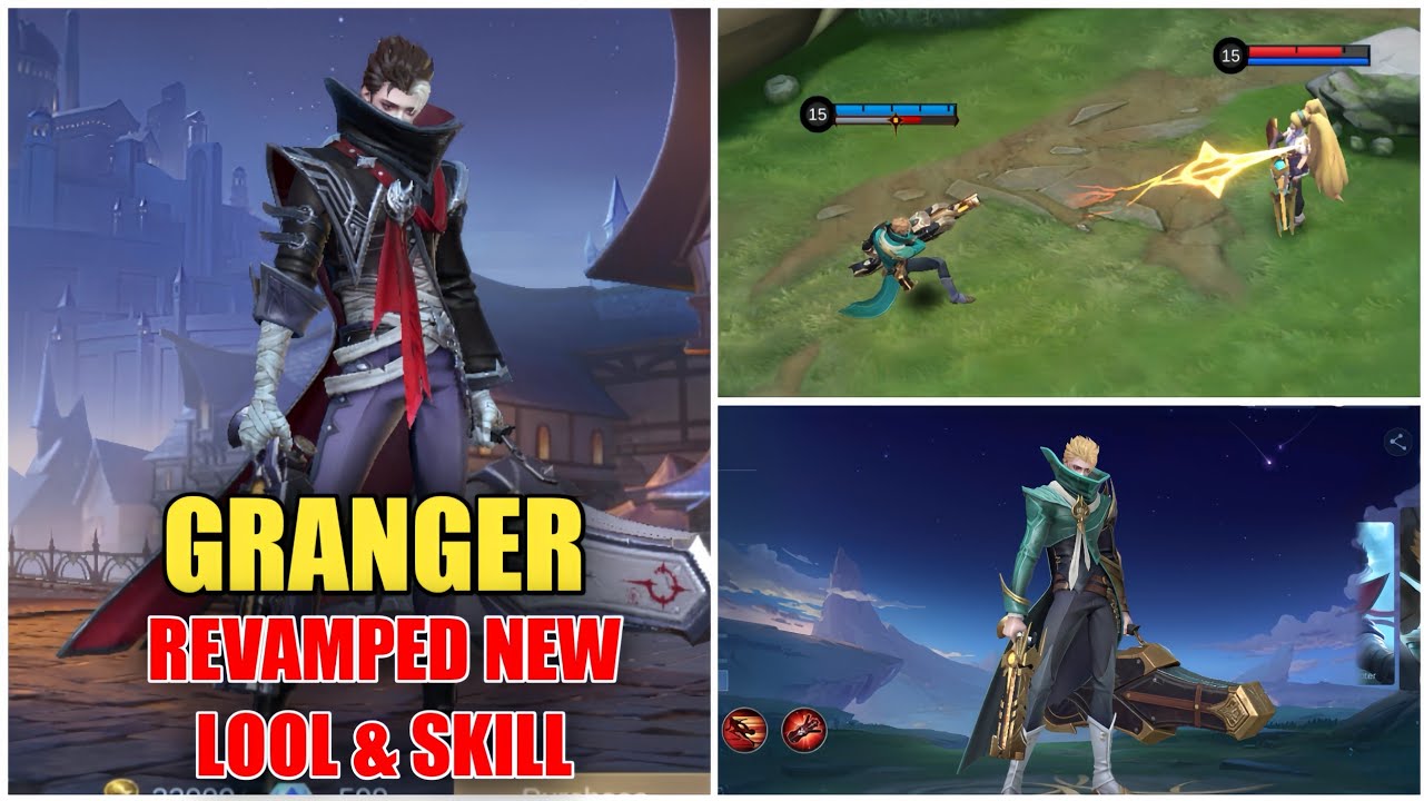 GRANGER NEW REVAMPED NEW LOOK & NEW SKILL | NEW REVAMPED UPDATE ...